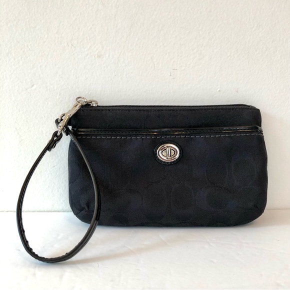 Coach | Bags | Coach Park Signature Medium Wristlet | Poshmark